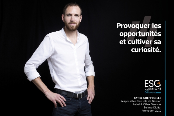 Campagne #TalentsESCClermont : Cyril GREFFEUILLE | Clermont School of ...